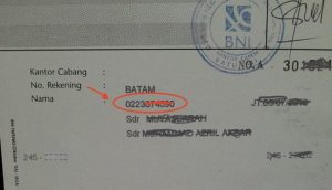 Cara mengecek nomor rekening BNI milik sendiri